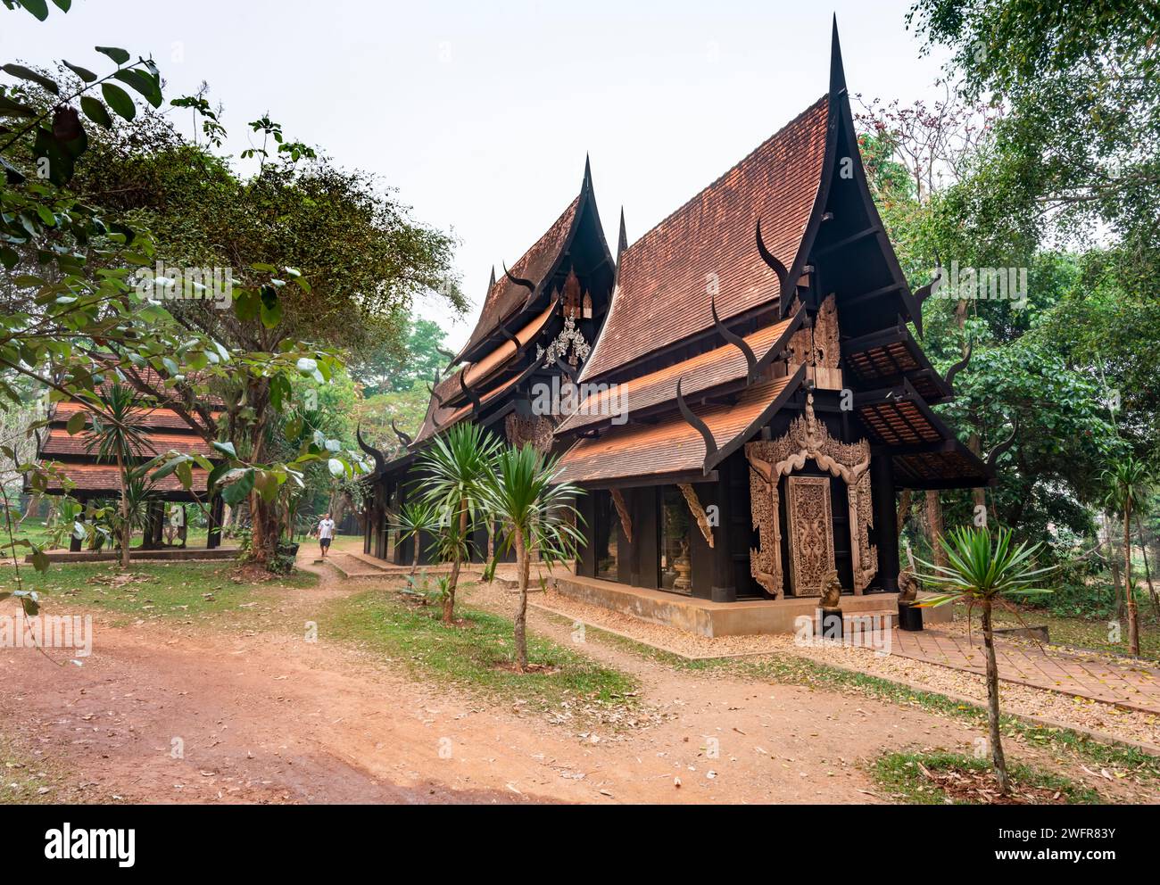 Chiang Rai,Thailand-March 31 2023:Within extensive,exquisite grounds,a ...