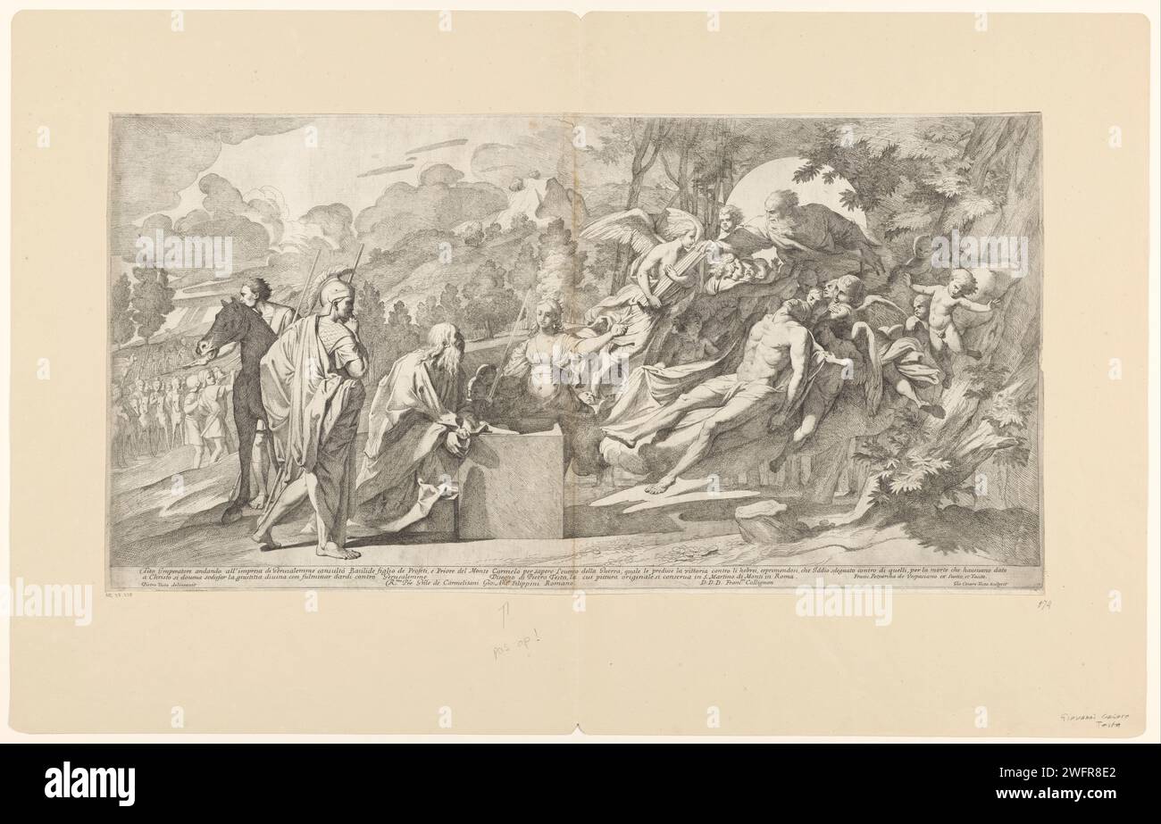 De Profetie Van Basilides, Giovanni Cesare Testa, After Pietro Testa ...