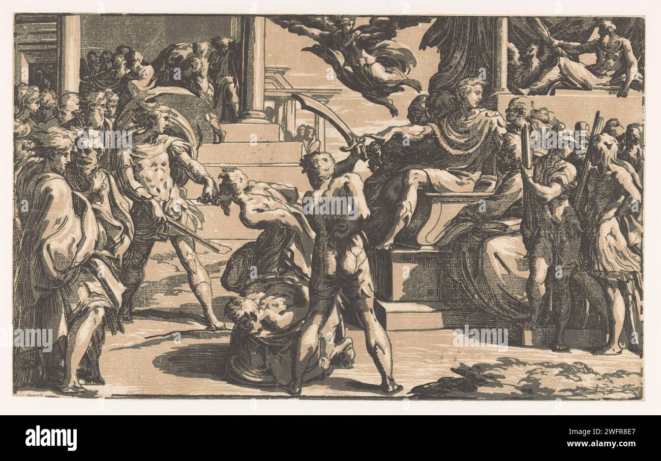 Martyrdom of Saints Peter and Paulus, Antonio da Trento, after ...