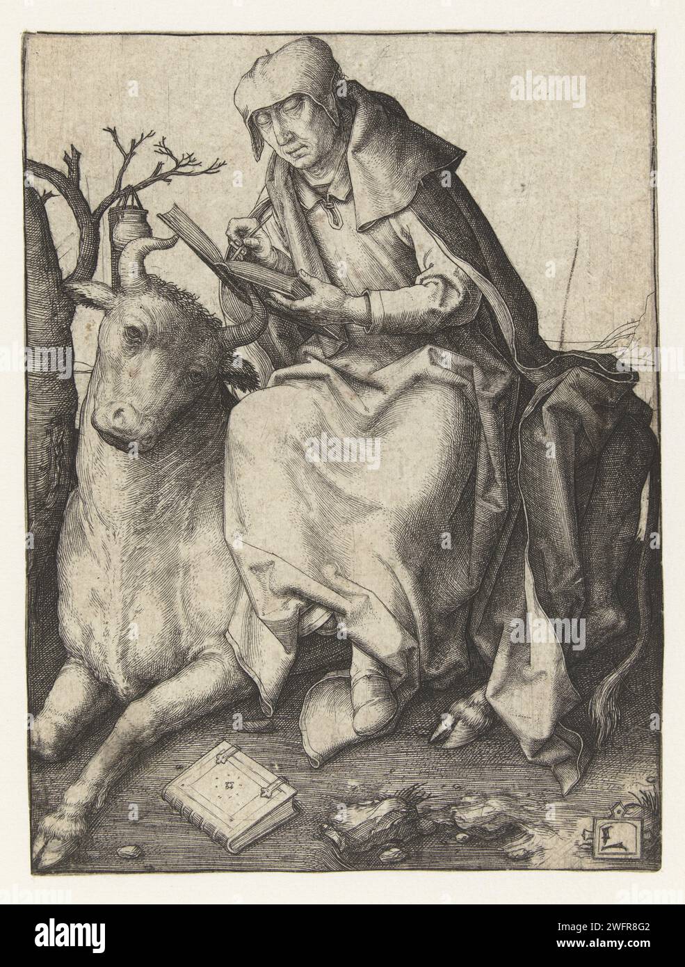 St luke the evangelist writing hi-res stock photography and images - Alamy