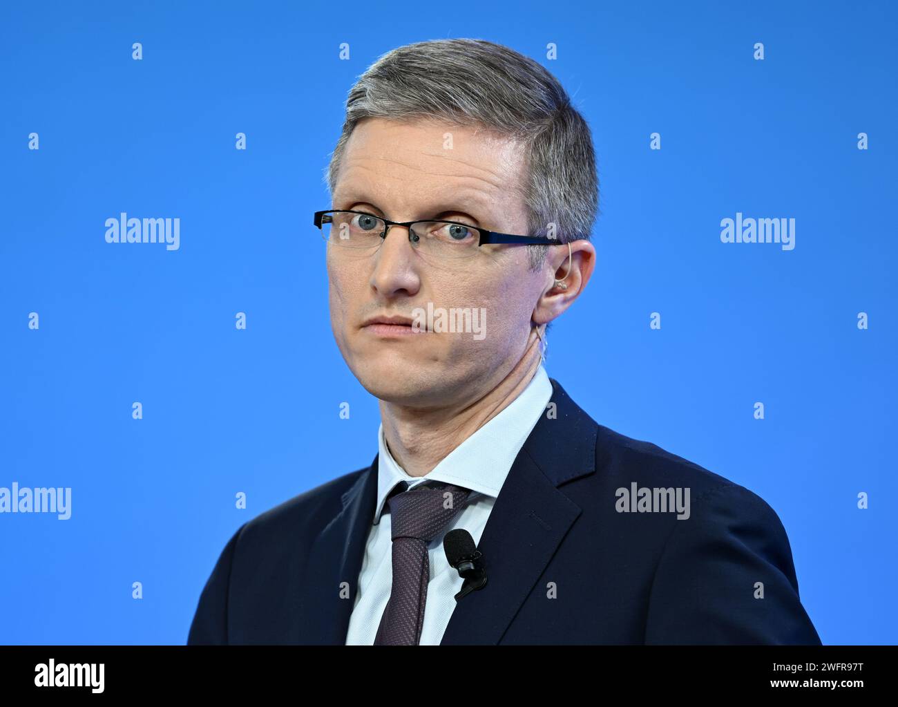 01 February 2024, Hesse, Frankfurt/Main: Sebastian Jost, Head of ...