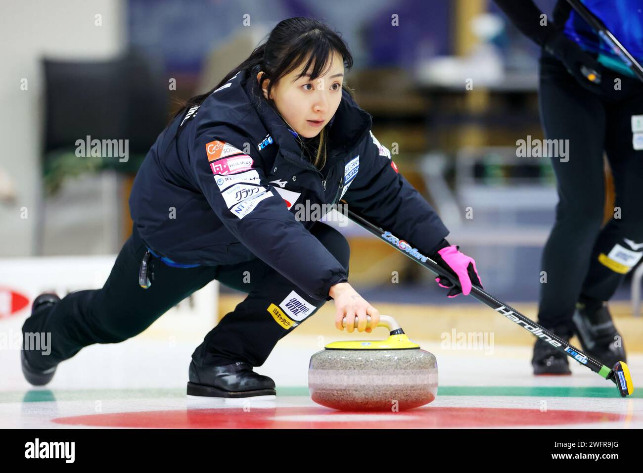 Hokkaido Bank Curling Stadium, Hokkaido, Japan. 1st Feb, 2024. Satsuki ...