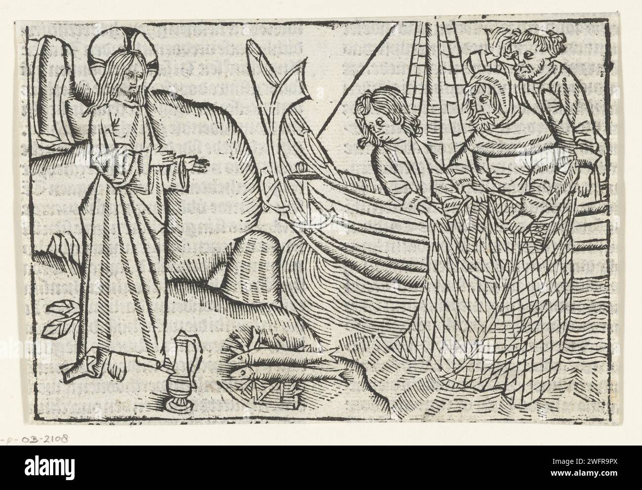 Miraculous draught of fish hi-res stock photography and images - Alamy