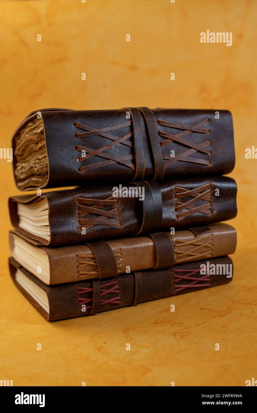 Handwritten diary pile hi-res stock photography and images - Alamy