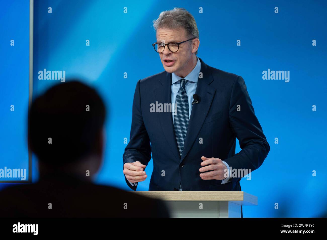 Christian SEWING, CEO, Vorstandsvorsitzender, Bilanzpressekonferenz der ...