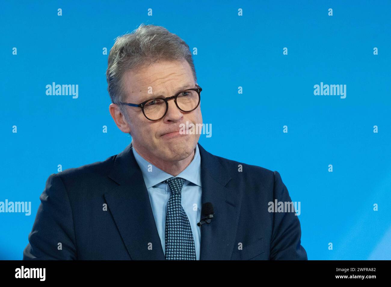 Christian SEWING, CEO, Vorstandsvorsitzender, Bilanzpressekonferenz der ...