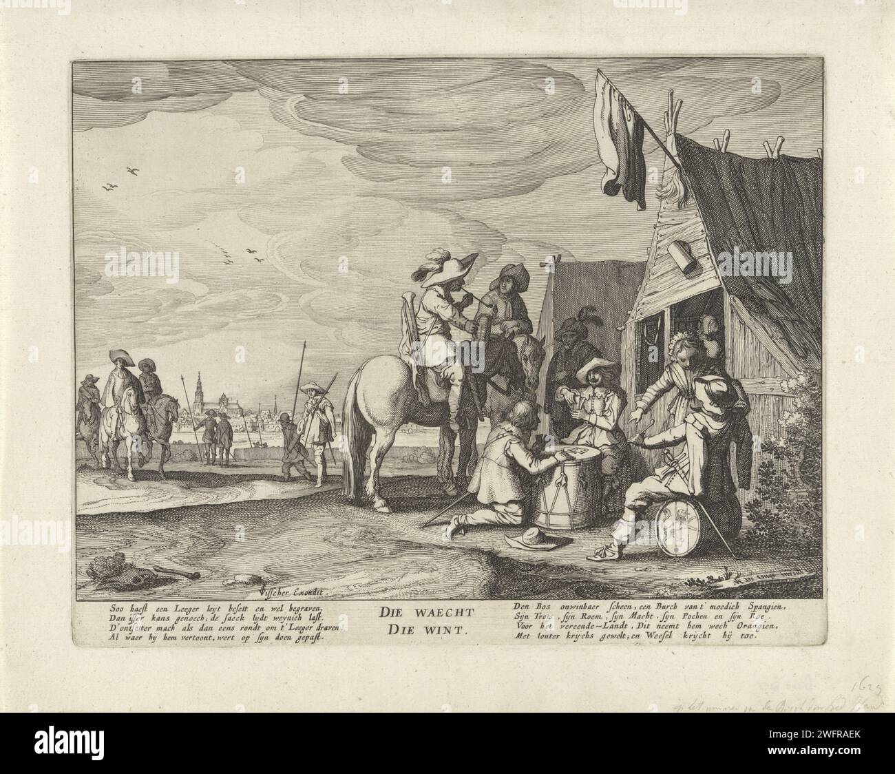 Picking soldiers: Allegory of the intake of Den Bosch and Wesel in 1629 ...