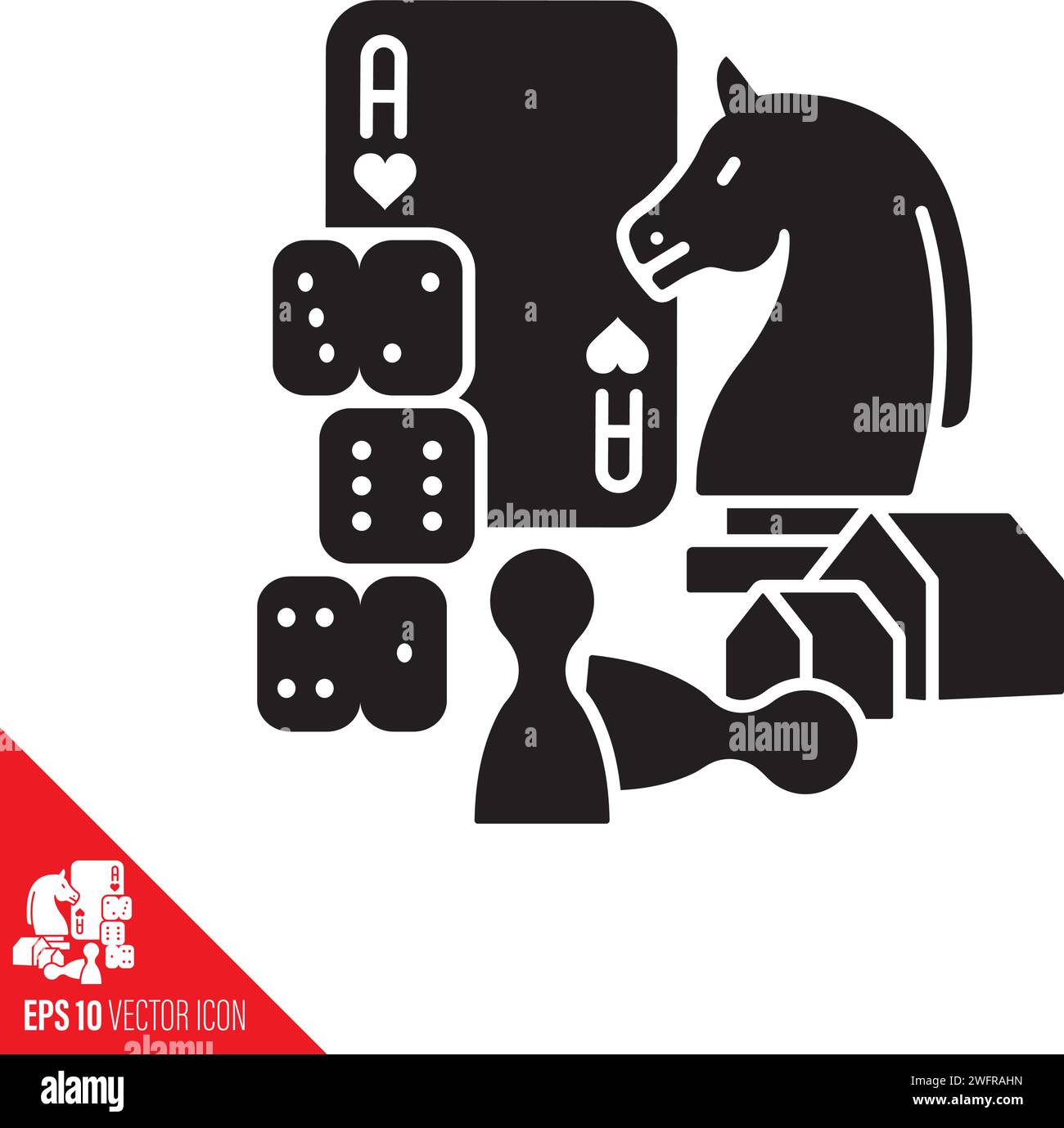 Chess pieces vector Stock Vector Images - Alamy