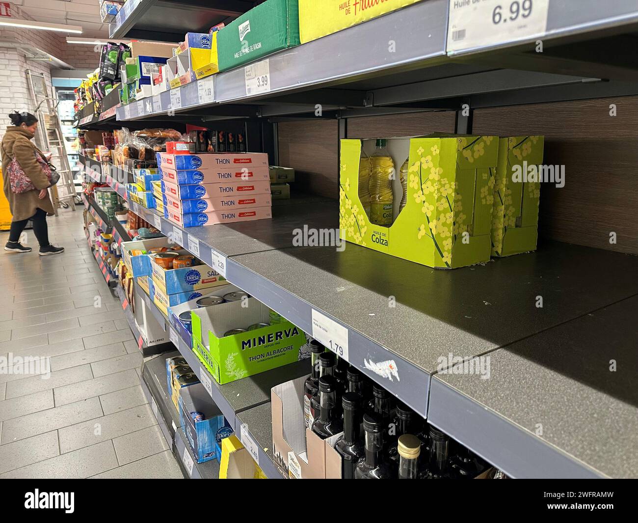 Paris, France. 30th Jan, 2024. © PHOTOPQR/LE PARISIEN/Delphine ...