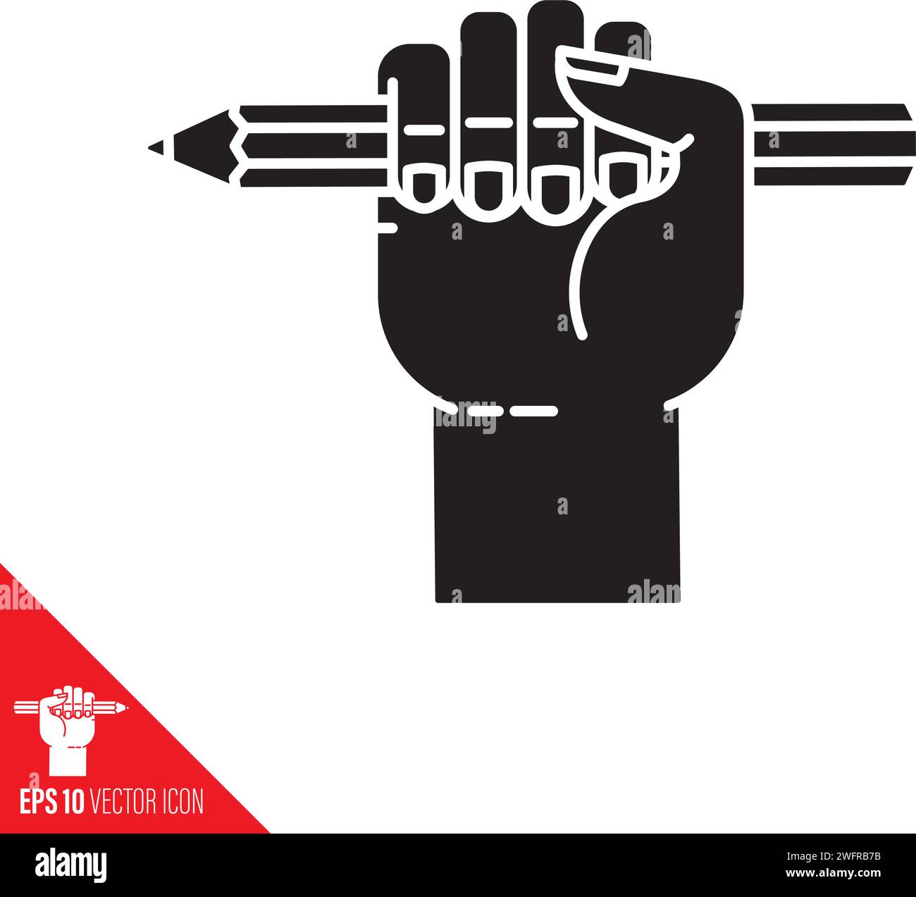 Creative fist Stock Vector Images - Alamy