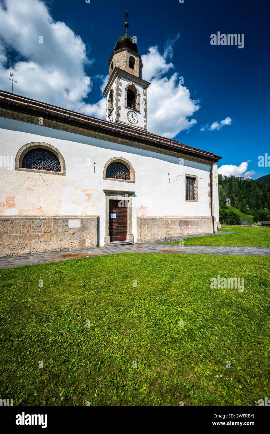 Sauris, pearl of Carnia. Ancient village with wooden and stone houses ...
