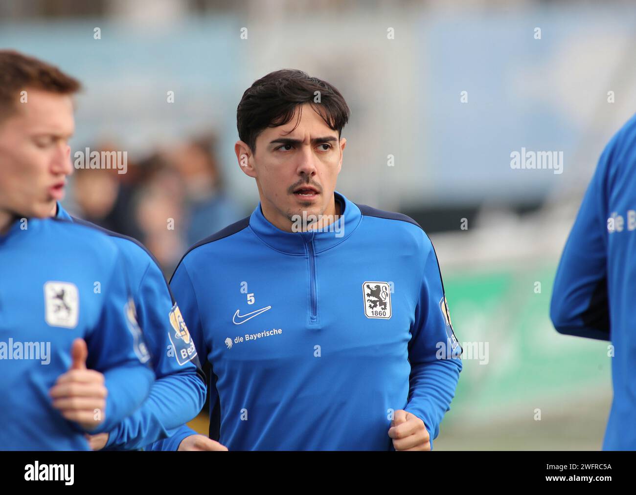 München, Deutschland 31. Januar 2024: Fussball, Herren, 3.Liga, Saison ...