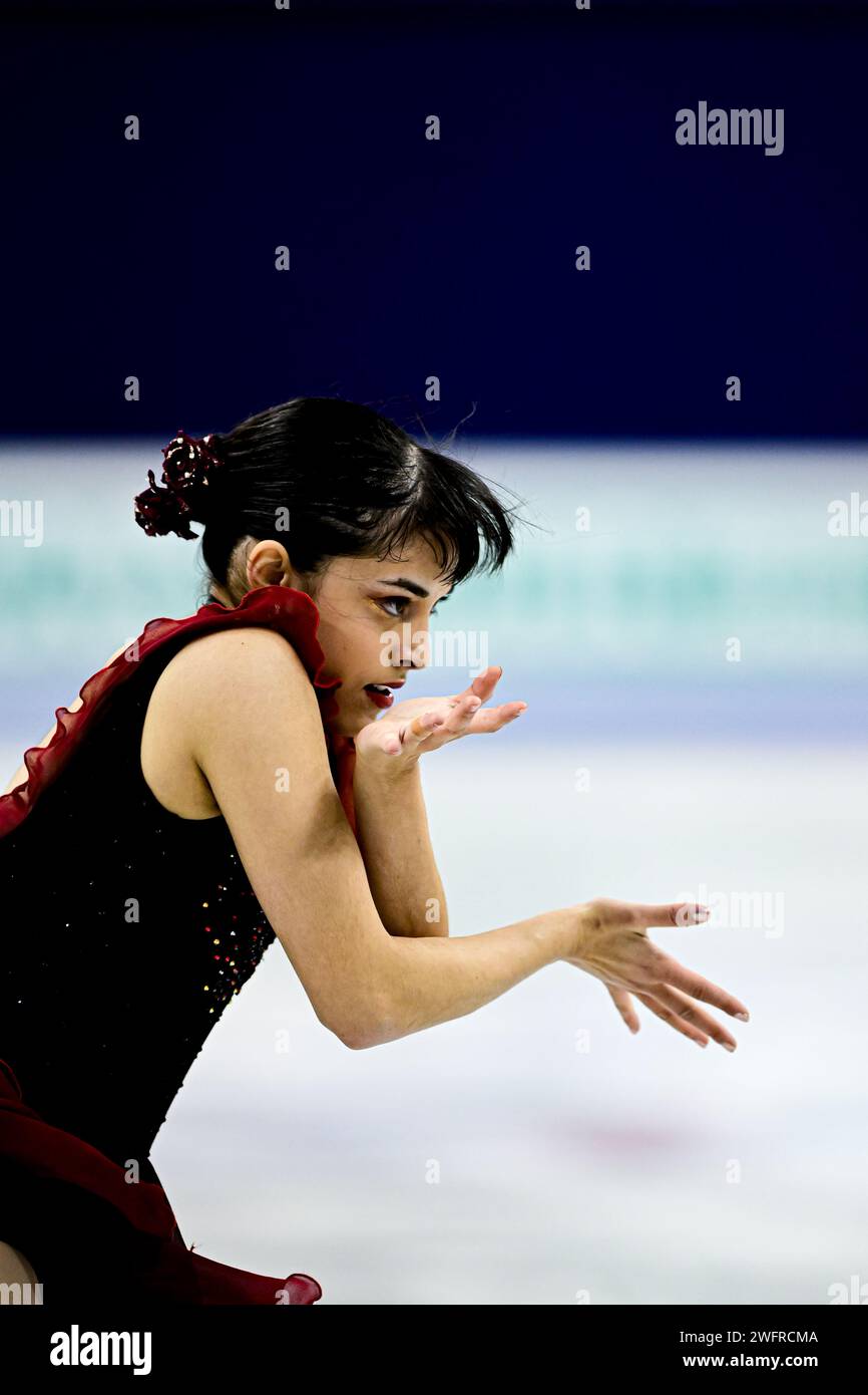 Madeline SCHIZAS (CAN), during Women Short Program, at the ISU Four ...