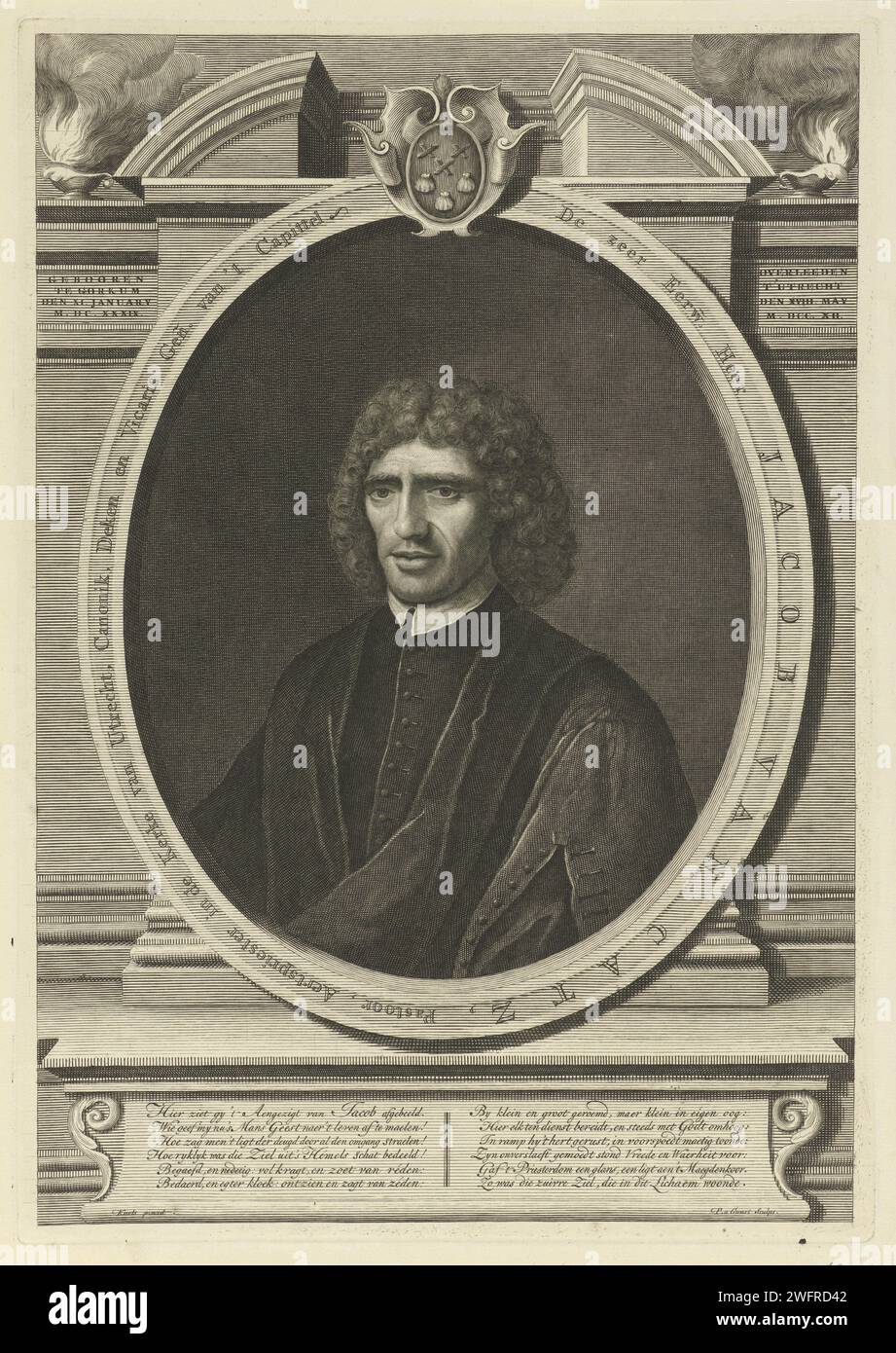 Portrait of Jacob van Catz, Pieter van Gunst, After Roelof Koets (II ...