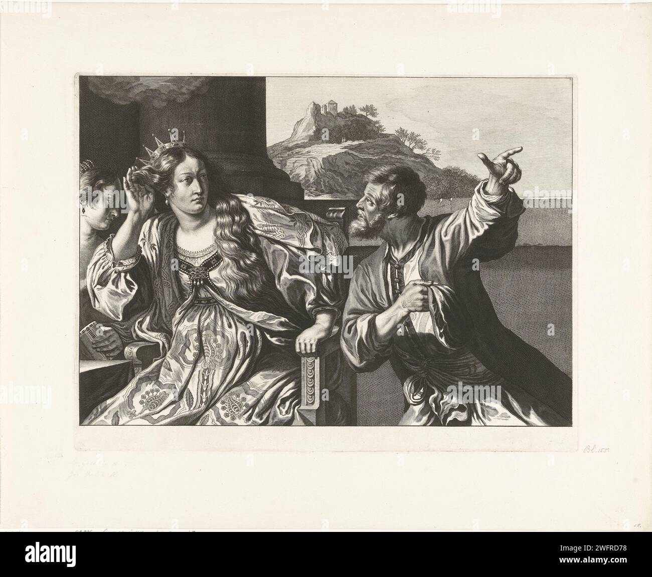 Queen Semiramis learns news about the Babylonian rebellion, Jeremias ...