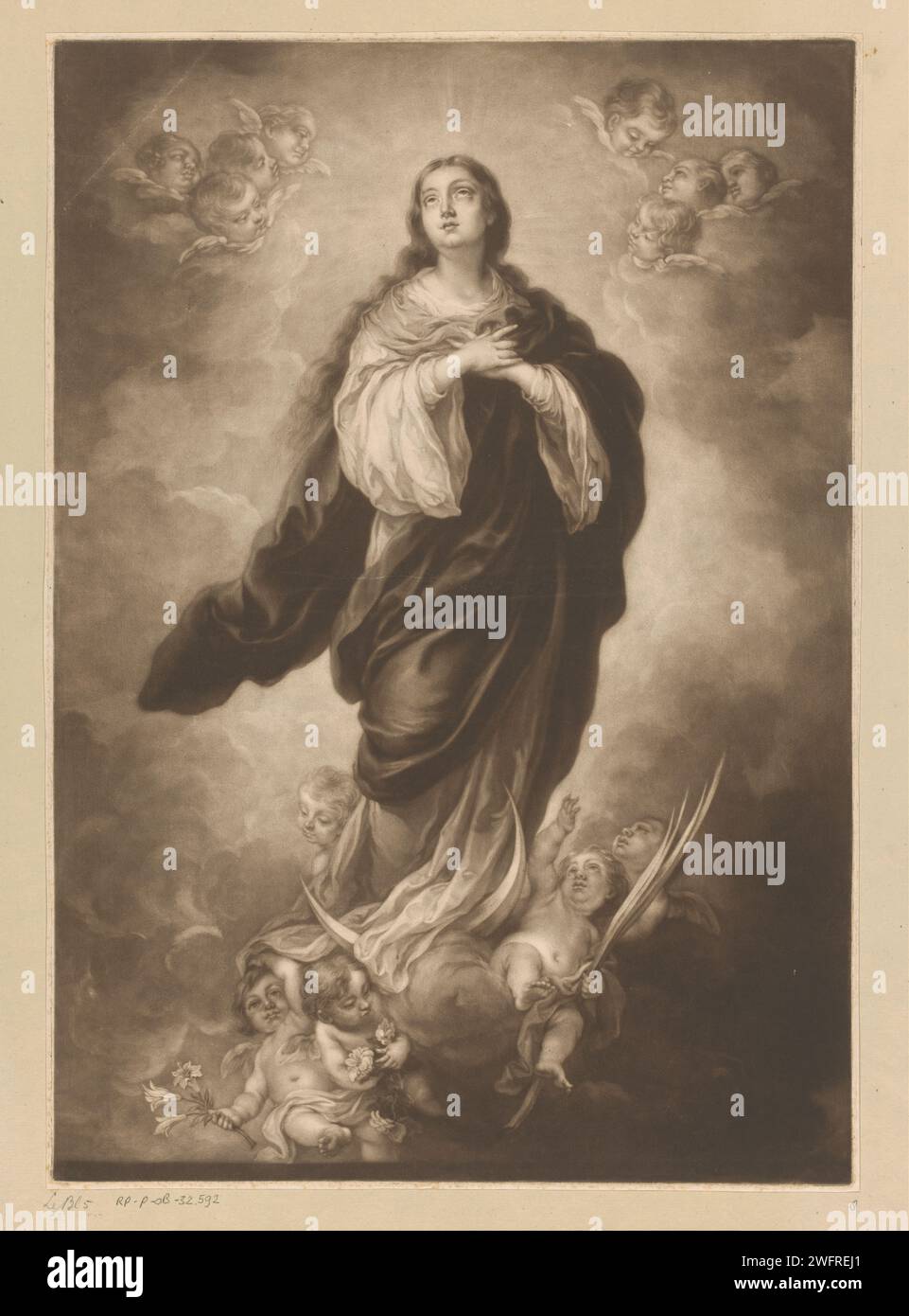 Maria of the Immaculate Conception, James Mcardell, After Bartolomé ...