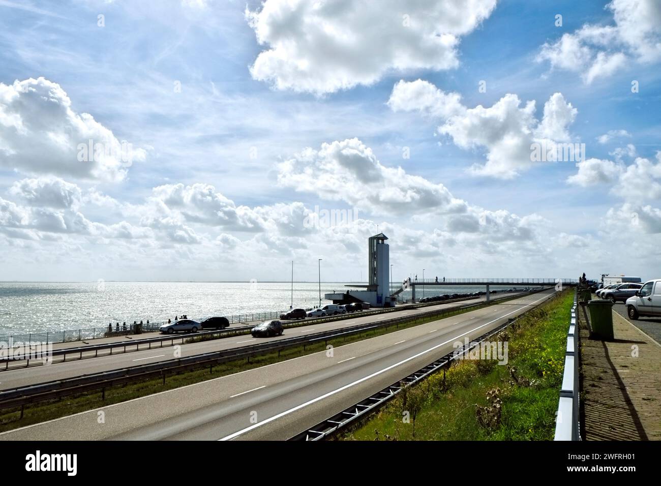 Dam of the ijsselmeer hi-res stock photography and images - Alamy