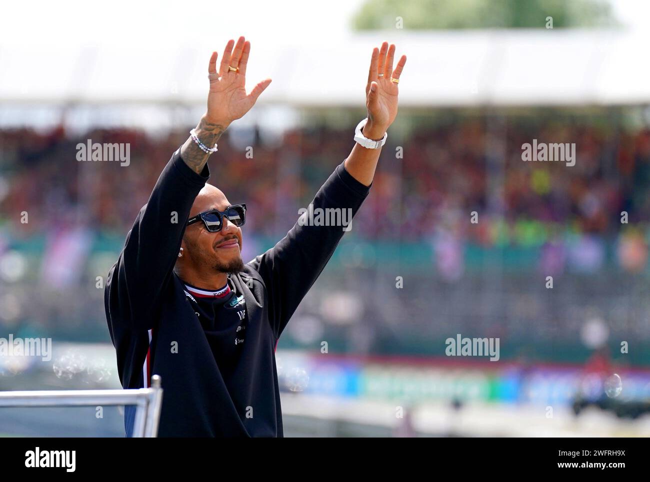 File photo dated 09-07-2023 of Mercedes F1 driver Lewis Hamilton. Seven ...