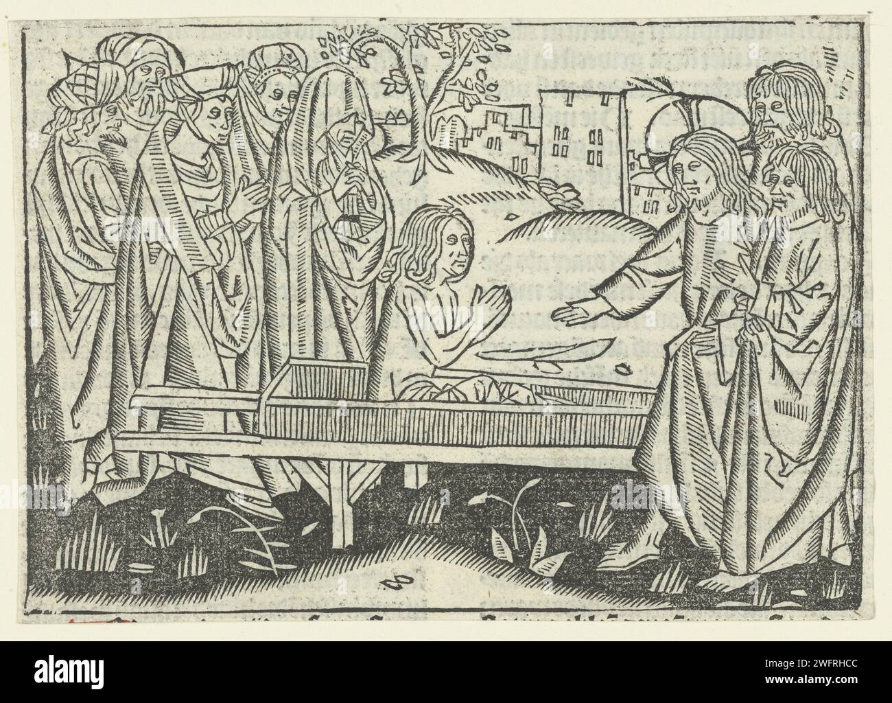 The revival of the son of the widow in Naïn, Master of Delft ...