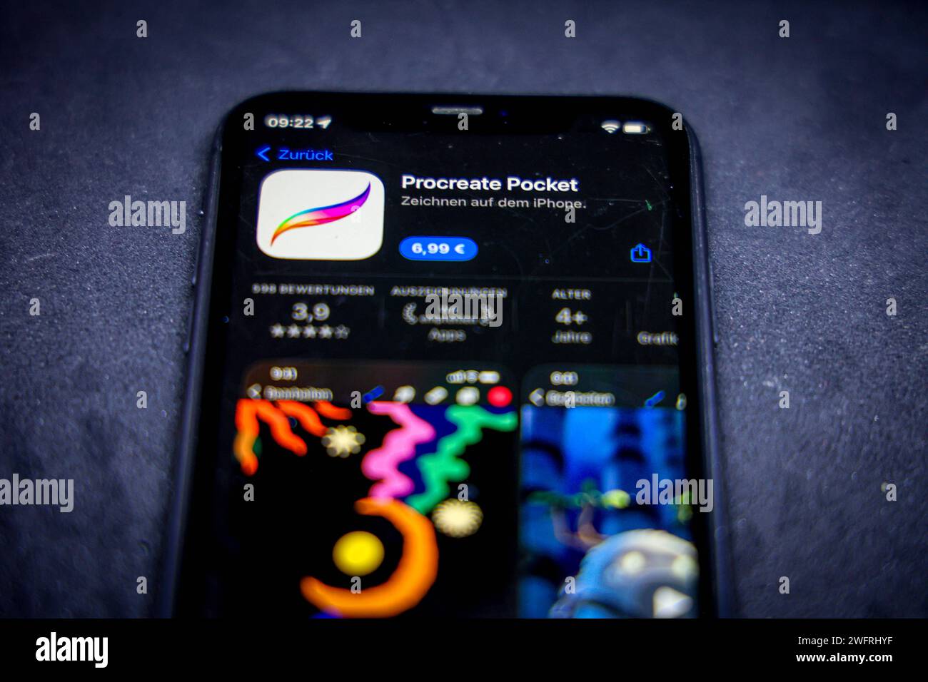 Apple App Store auf einem iPhone. Essentials, TOP 10 Kreativ-Apps ...