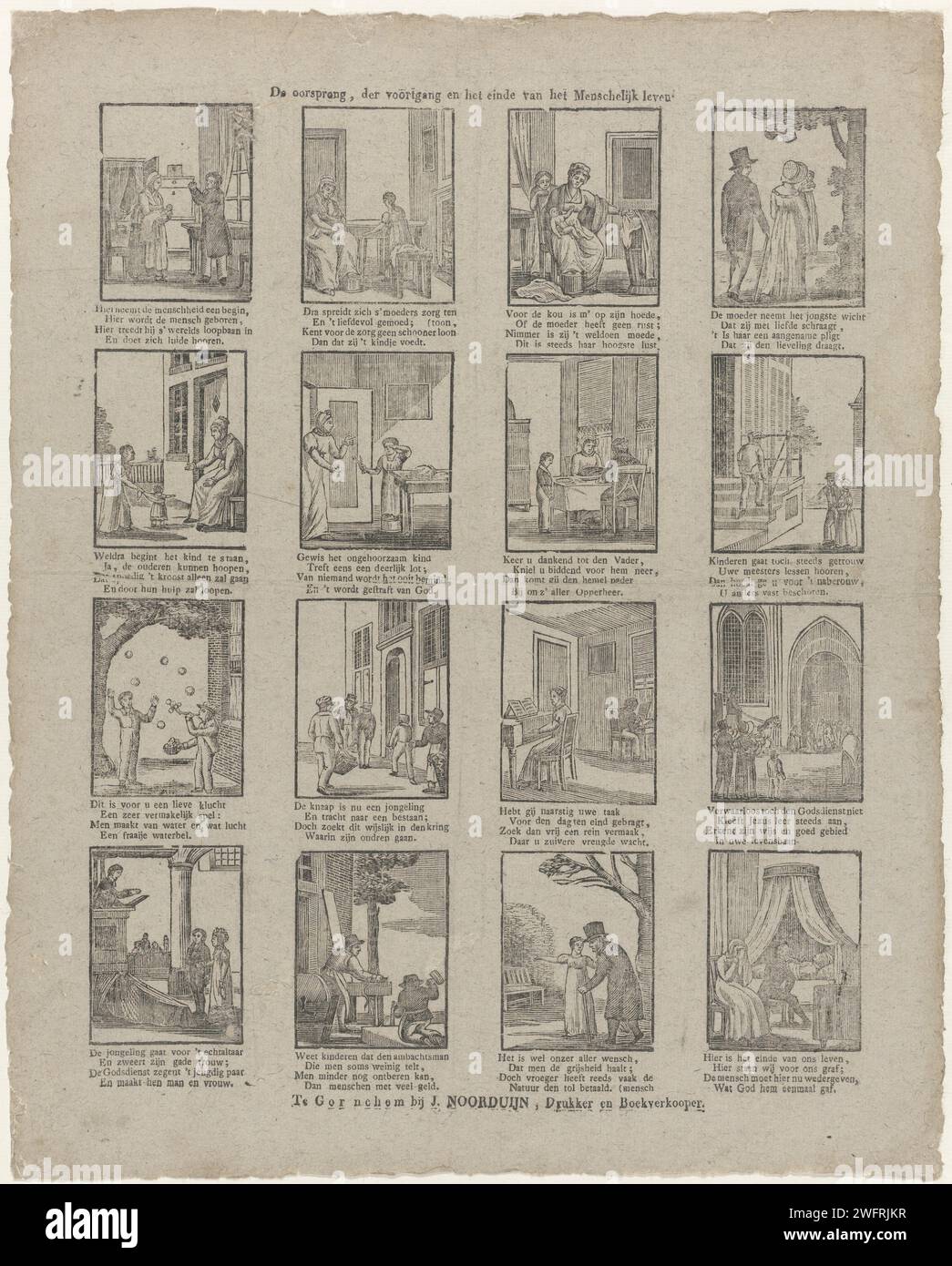 The origin, progress and the end of human life, Alexander Cranendoncq ...