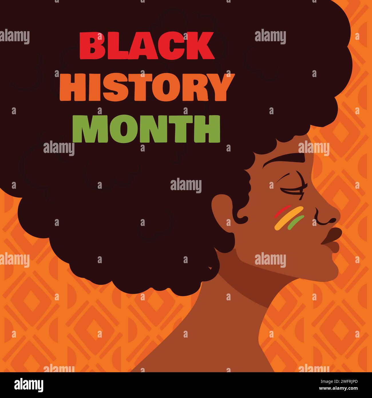 Instagram post woman Stock Vector Images - Alamy