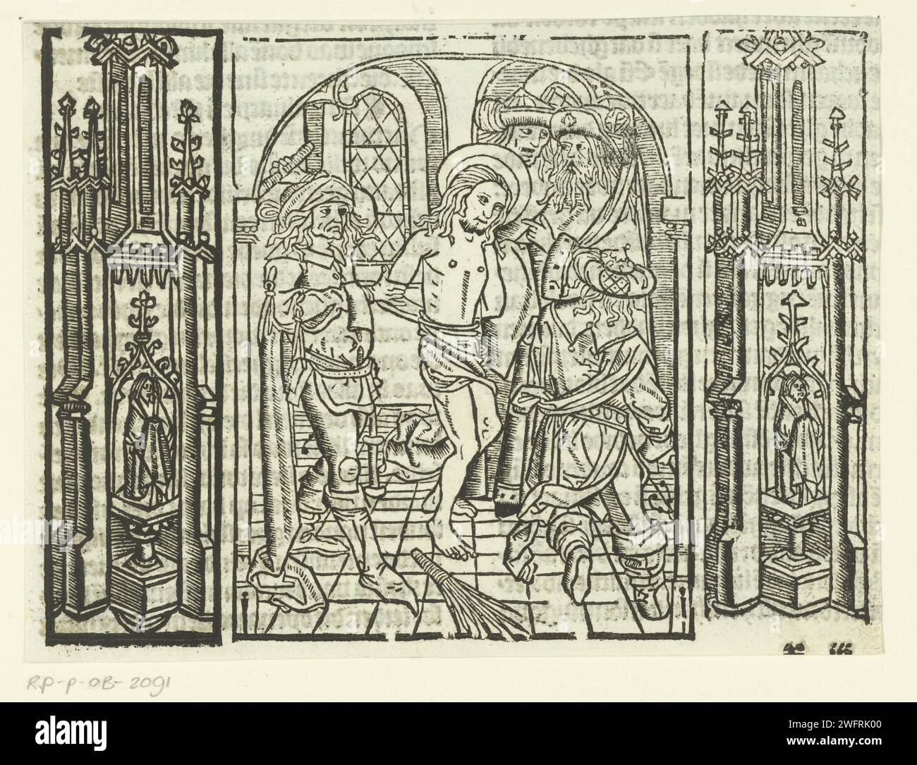 De geseling van Christus, Master of the Virgo inter Virgines ...