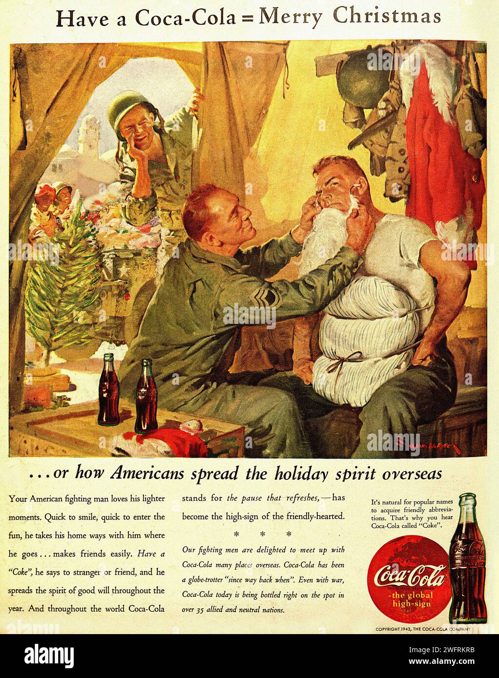 “Have a Coca-Cola = Merry Christmas… or how Americans spread the ...