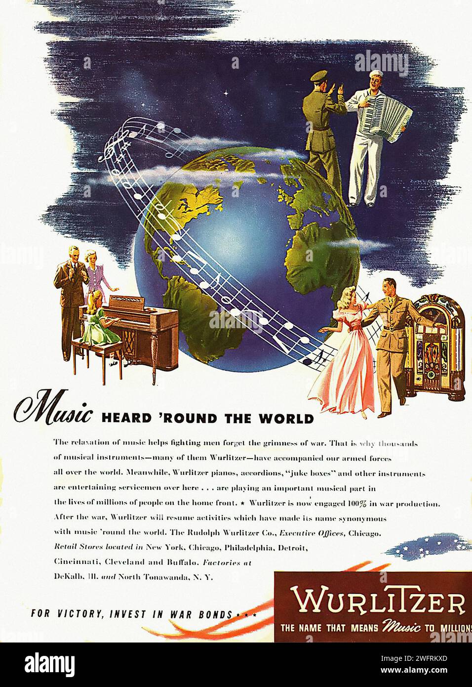 “MUSIK HEARD 'ROUND THE WORLD” “Music heard 'round the world” A vibrant ...