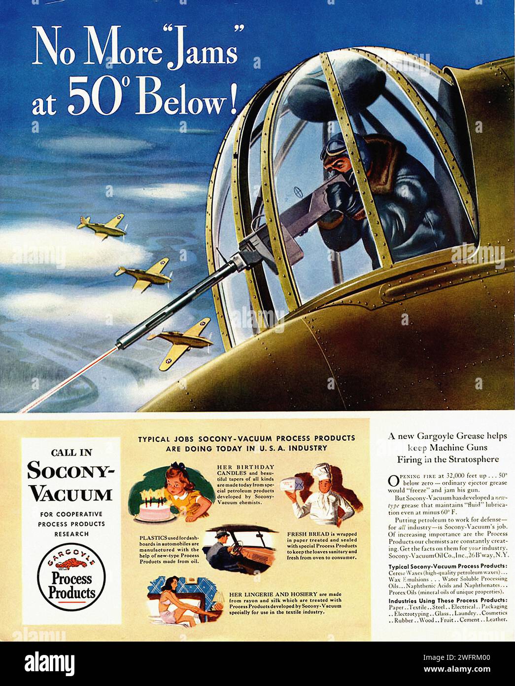 Socony vacuum process products hi-res stock photography and images - Alamy