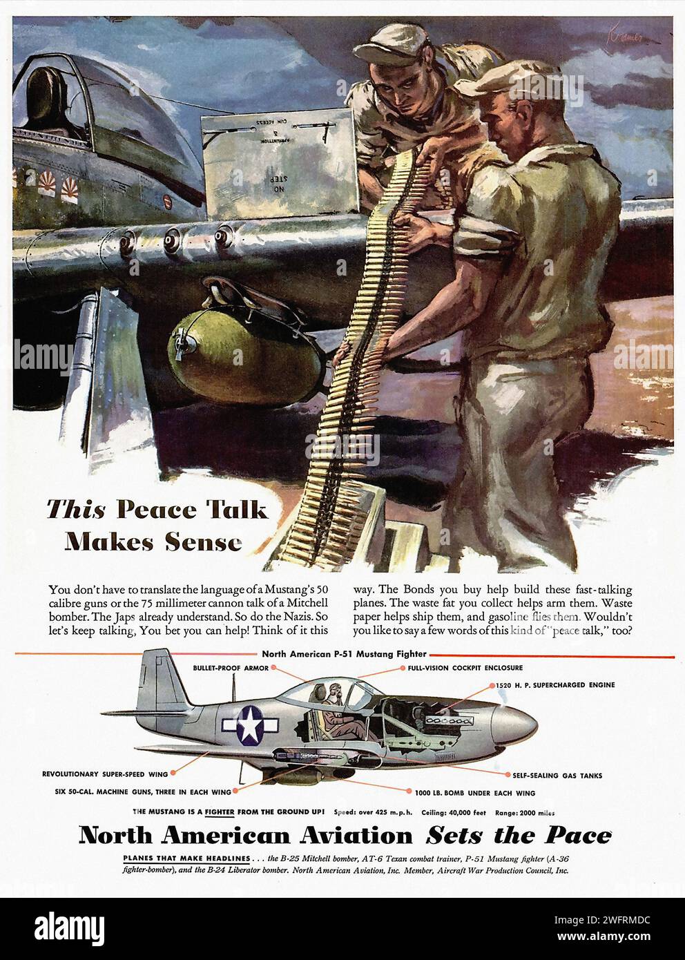 “THIS PEACE TALK MAKES SENSE!” A U.S propaganda poster from the second ...