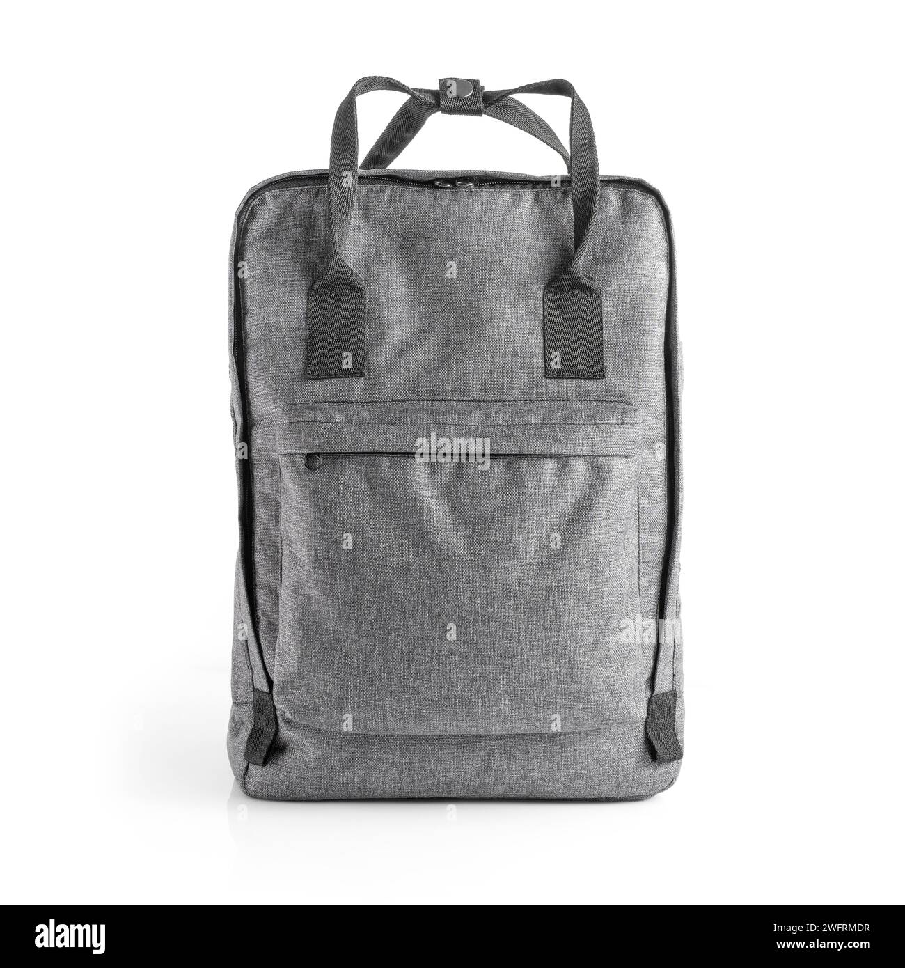 Grey backpack for everyday use with different pockets and laptop ...