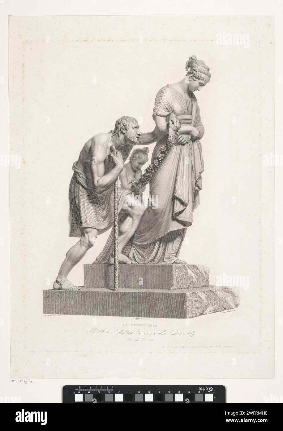 Charity in the Funerary Monument of Maria Christina of Austria ...