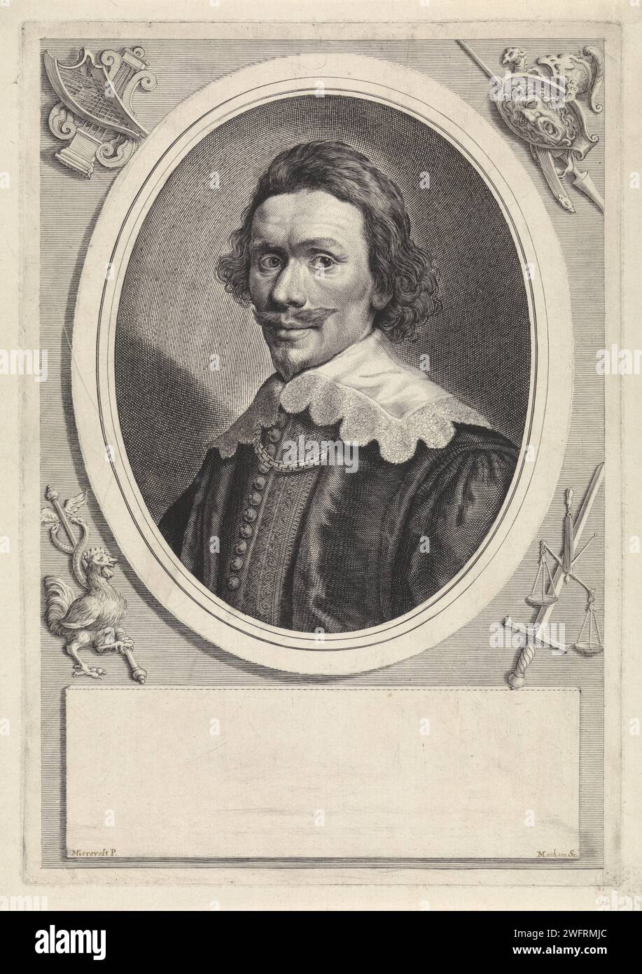 Portrait of Theodorus Johannes Dirk Graswinckel, Theodor Matham, after ...