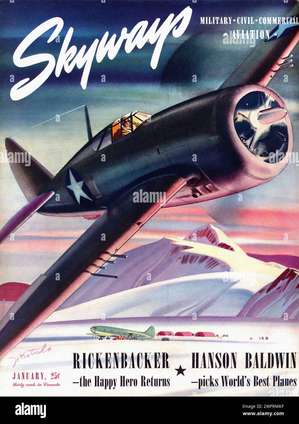 Skyways MILITARY * CIVIL * COMMERCIAL AVIATION RICKENBACKER - the Happy ...