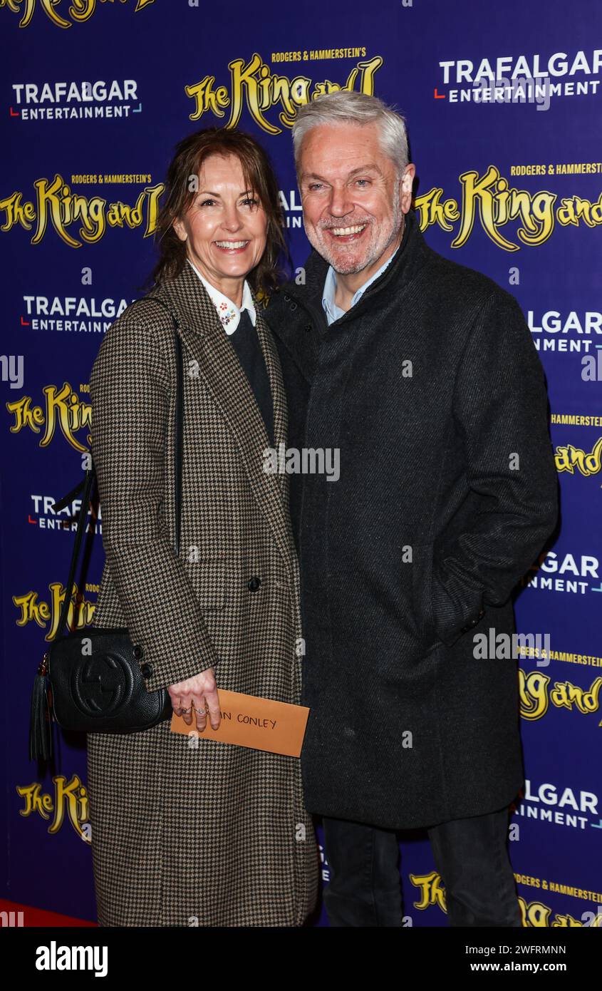 London, UK. 31st Jan, 2024. Anne-Marie Conley and Brian Conley attends ...