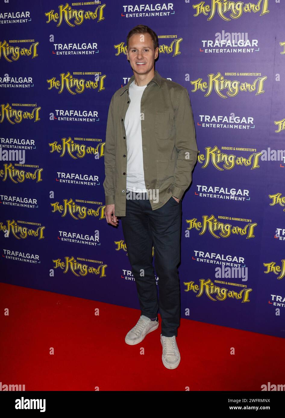 London, UK. 31st Jan, 2024. Dan Walker attends the press night for "The ...