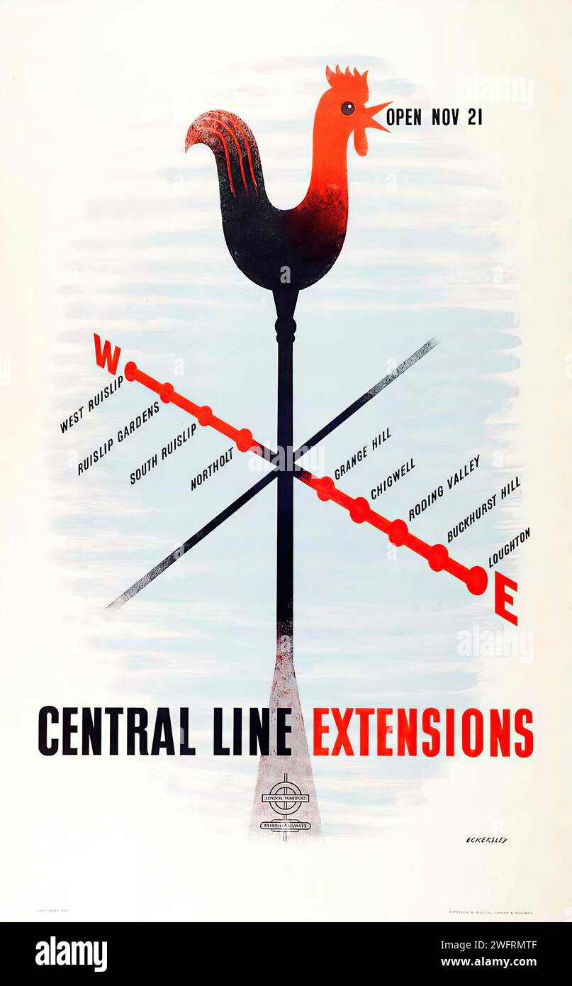 "CENTRAL LINE EXTENSIONS" "OPEN NOV 21" An advertisement announcing the ...