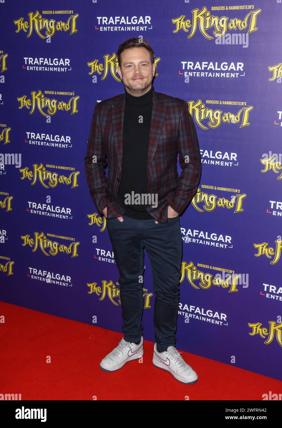 London, UK. 31st Jan, 2024. Mark Rhodes attends the press night for ...