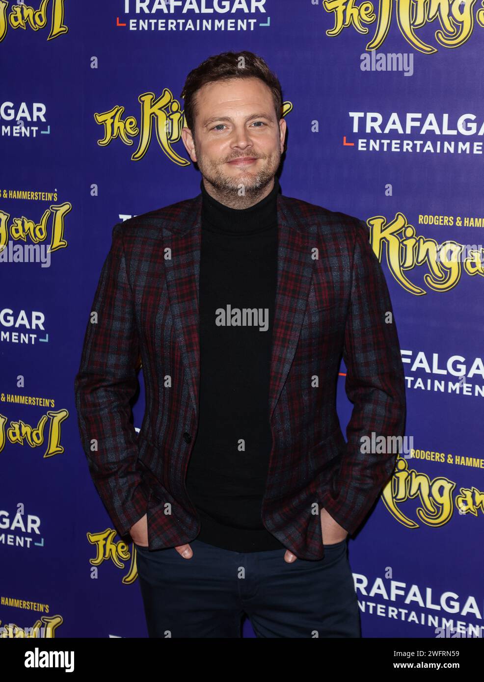 London, UK. 31st Jan, 2024. Mark Rhodes attends the press night for ...