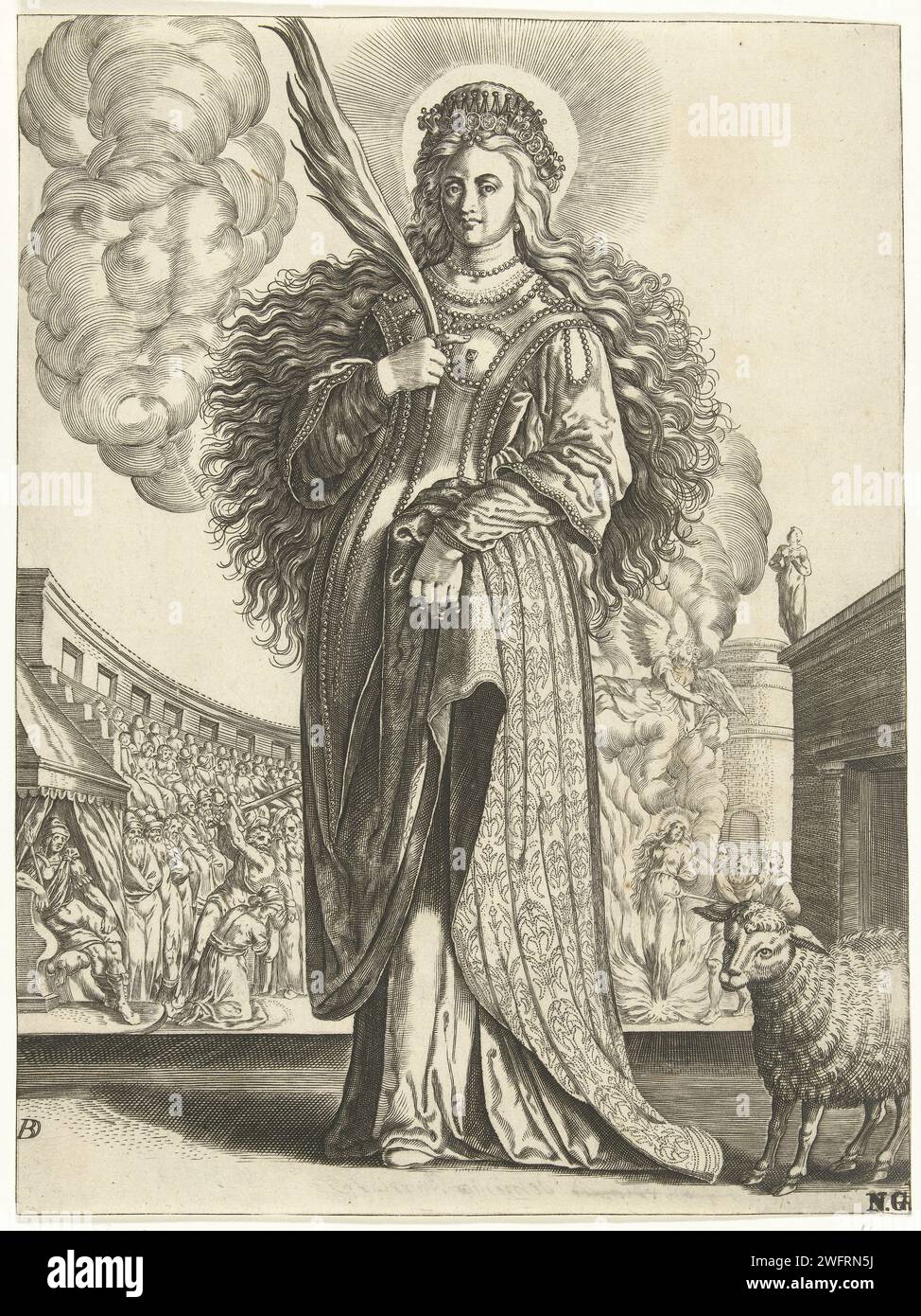 Fire flames in palm hi-res stock photography and images - Alamy