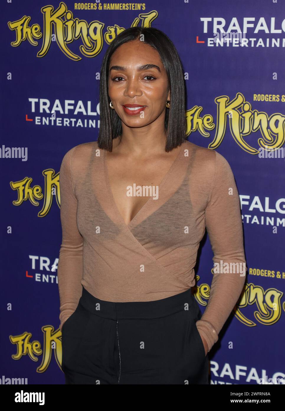 London, UK. 31st Jan, 2024. Zaraah Abrahams attends the press night for ...