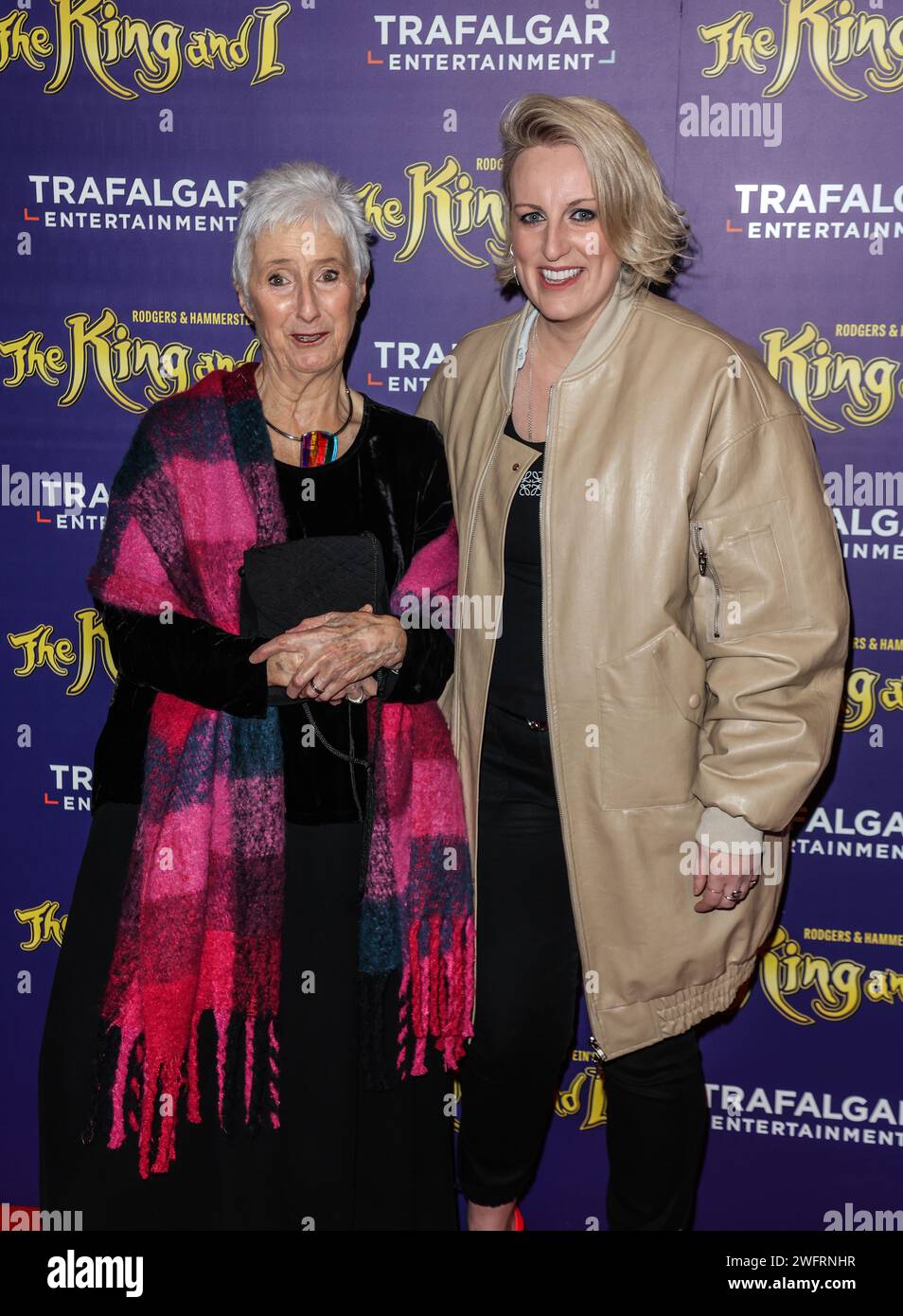 London, UK. 31st Jan, 2024. Steph McGovern (R) attends the press night ...