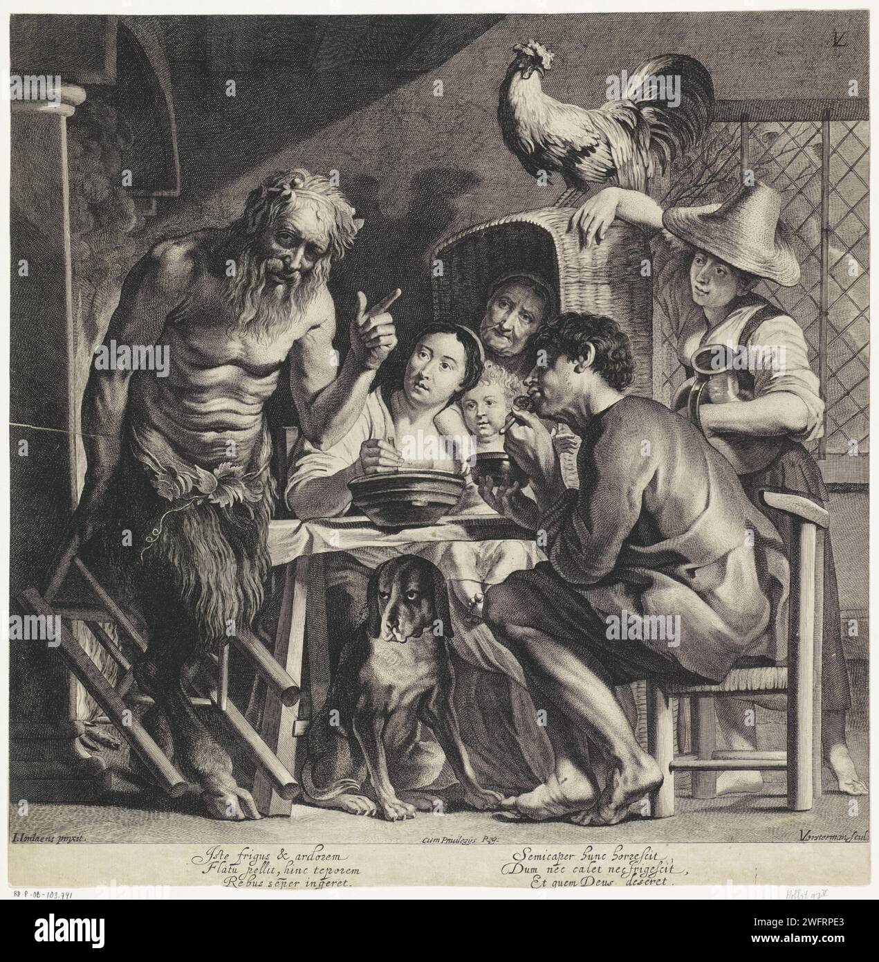 Sater and De Boer, Lucas Vorsterman (I), After Jacques Jordaens, 1619 ...