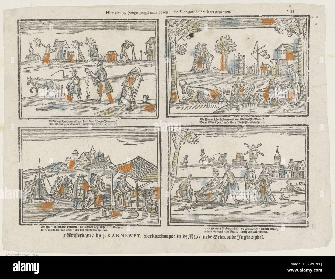 Here you see young youth provided that this, the four -tijd of year ...