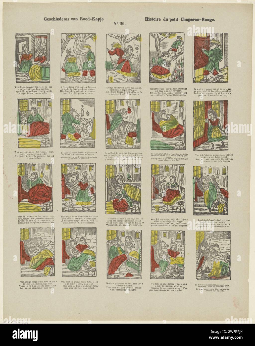 History of Red-Capi / Histoire du Petit Chaperon-Rouge, Franciscus ...