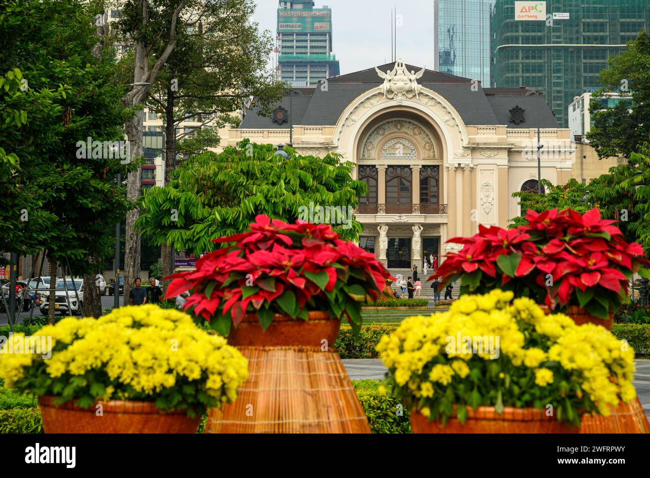 Ho Chi Minh City Opera House, Ho Chi Minh City, Vietnam Stock Photo - Alamy