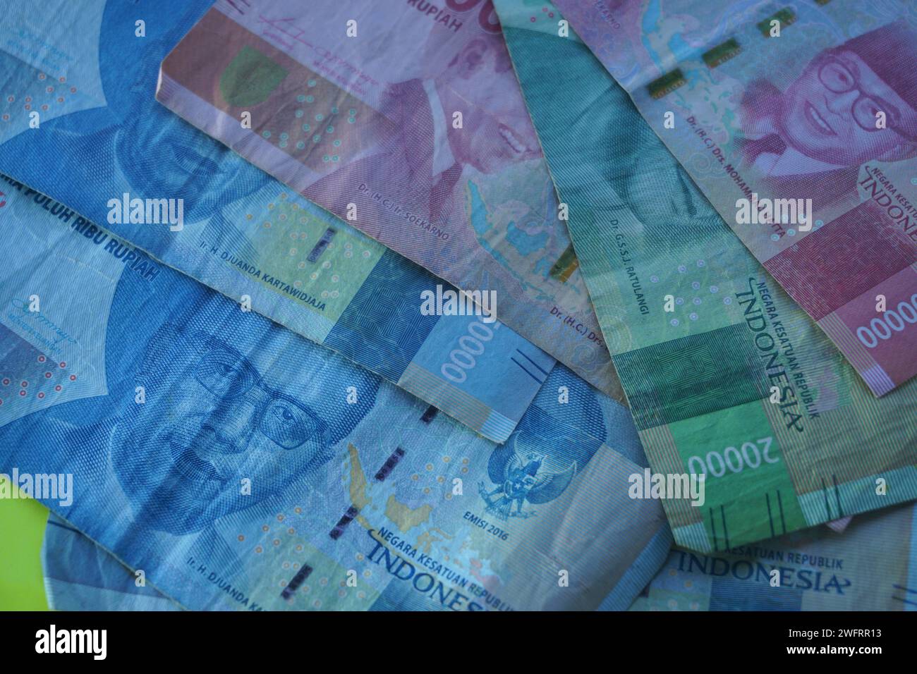 Stock photo of Indonesian rupiah, the official currency of Indonesia ...