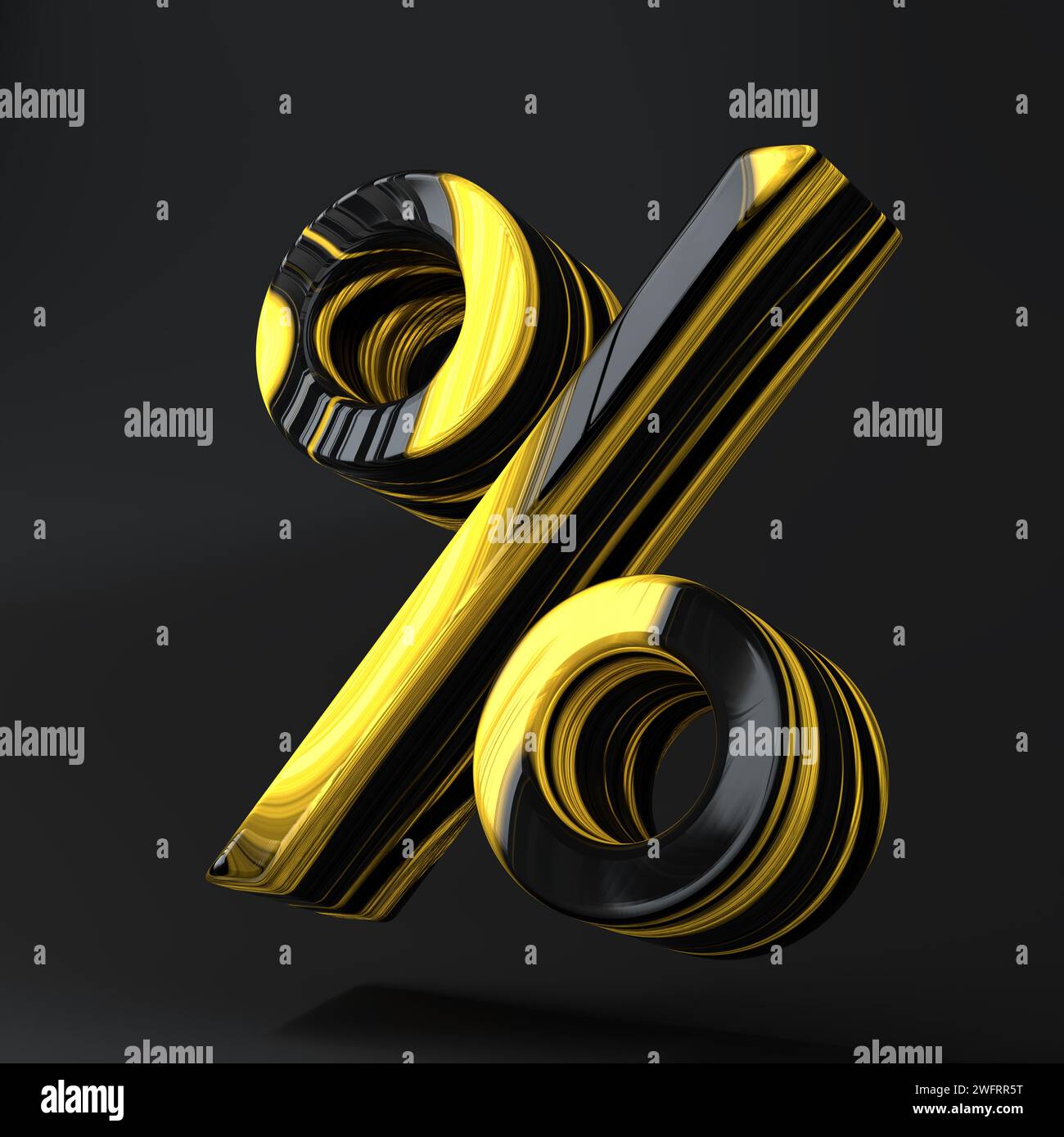 Gold luxury symbol percent of number discount template background 3d ...