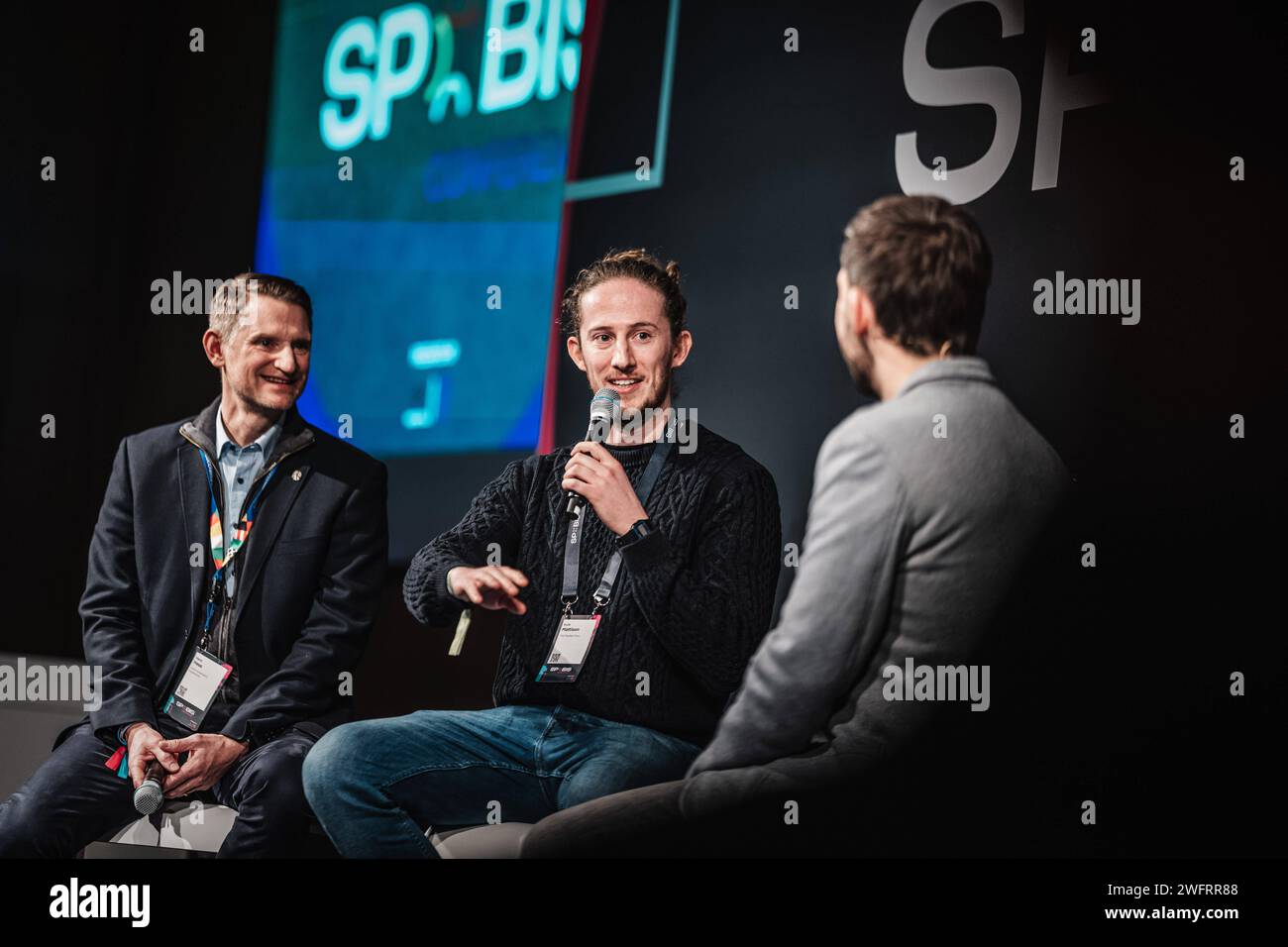 SPOBIS Conference 2024 v.l. Hans Ulrich Hess, Senior Director Sales ...